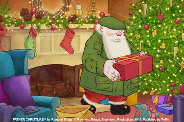 Raymond Briggs' Father Christmas is the star of Barbour's 2019 Christm ...