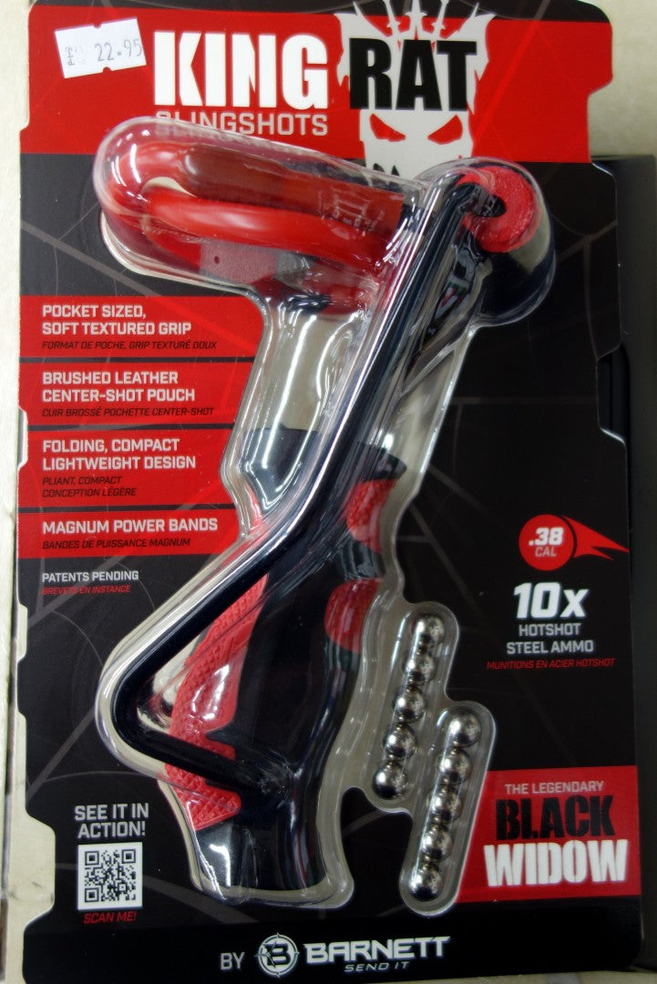 Barnett Black Widow King Rat slingshot catapult 17018 – Smyths Country ...