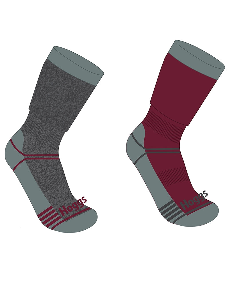 Field & Outdoor Coolmax Sock (Twin Pack) – Smyths Country Sports