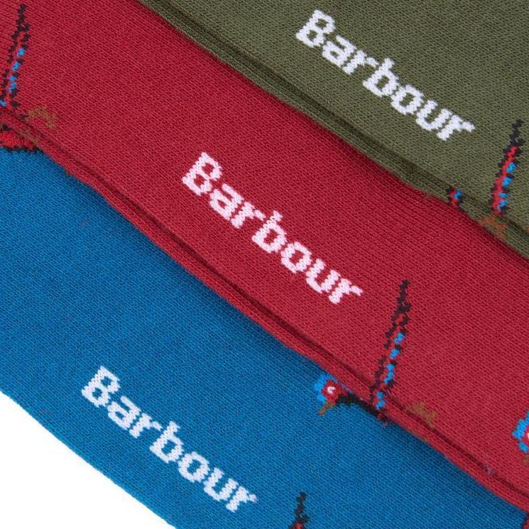 Barbour socks summer 3 pack Pheasant MGS0033TN161 – Smyths Country Sports
