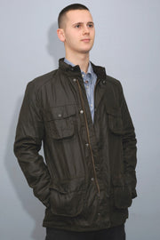 Barbour Beacon - The James Bond 007 Skyfall - Wax Jacket in Olive Waxed ...