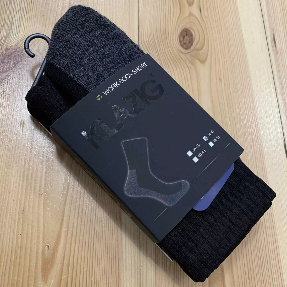 KLAZIG socks Black/Grey boot length short work socks 36750 – Smyths ...